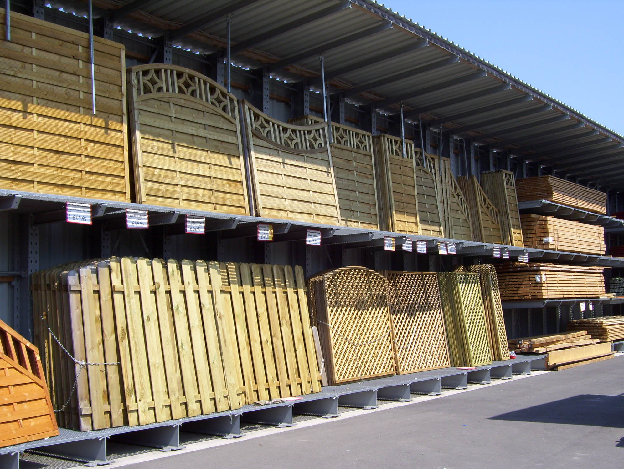 Timber trade | Racking systems, storage solutions | OHRA GmbH