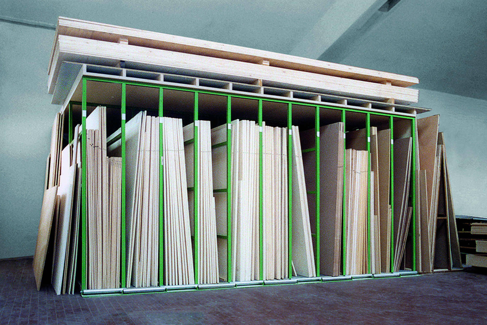 Vertical racking / Chipboard racking | Vertical storage | OHRA