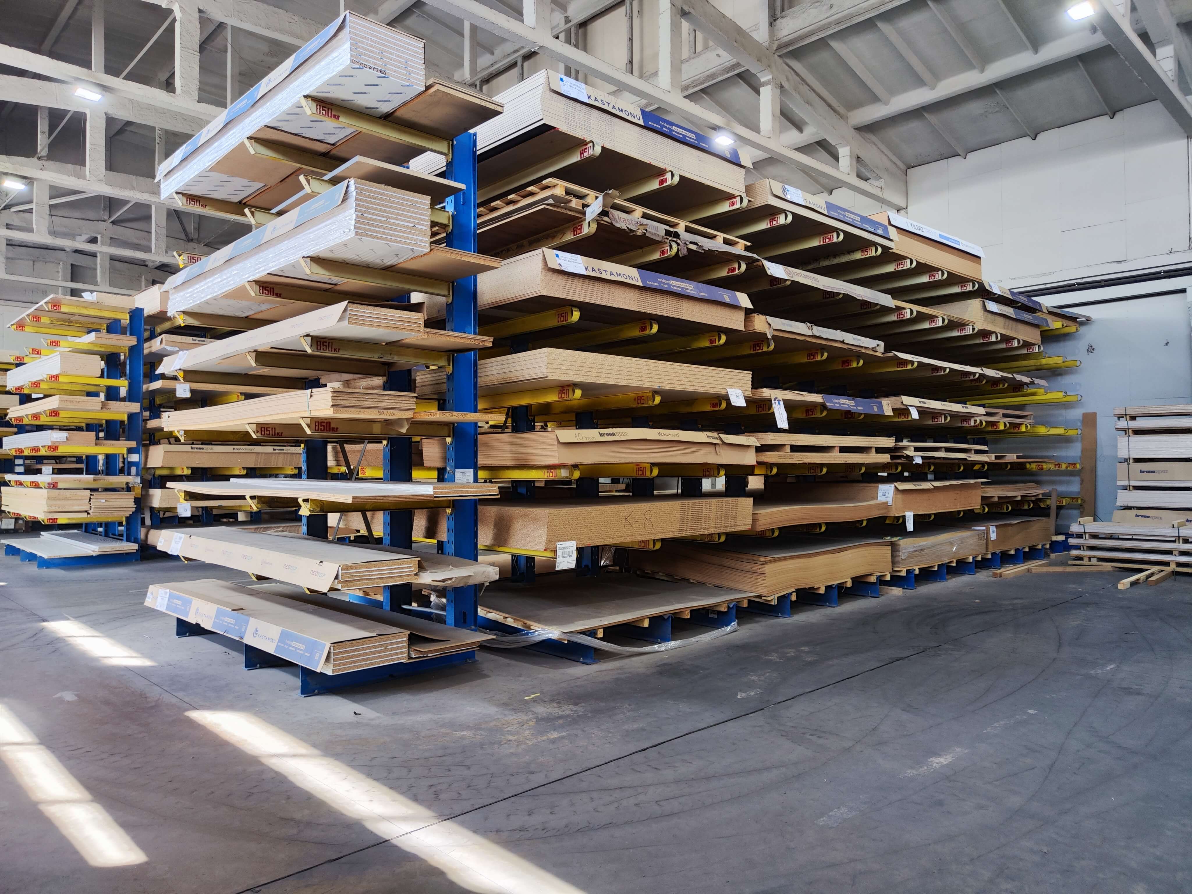 Heavy duty racking for building materials | OHRA GmbH